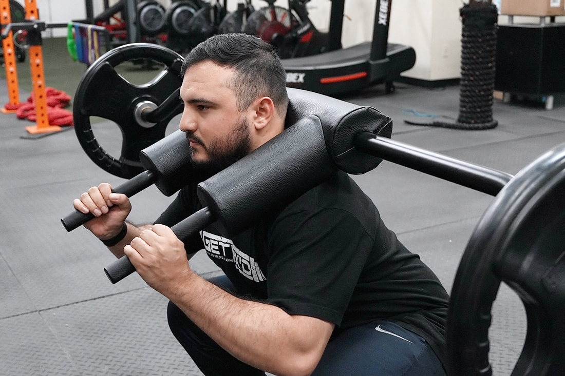 GetRxd Safety Squat Bar 2000 - Gym Equipment by Xtreme Fitness