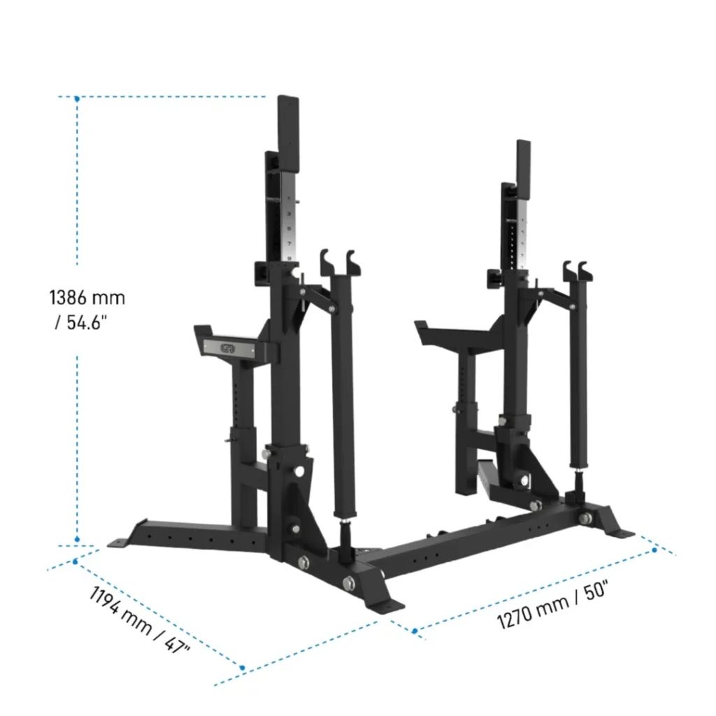 GetRxd Combo Rack 1000 - Gym Equipment by Xtreme Fitness