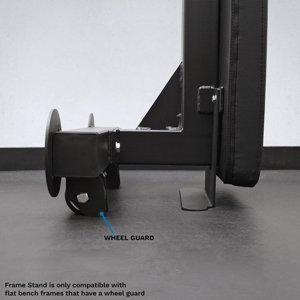 GetRxd Flat Bench Vertical Stand - Gym Equipment by Xtreme Fitness
