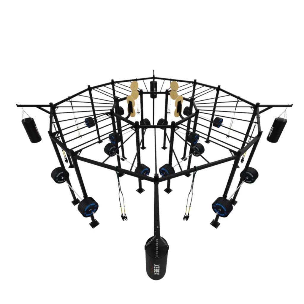 GetRxd Circular Monkey Bar Rig - Basic - Gym Equipment by Xtreme Fitness