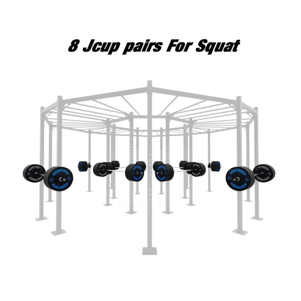 GetRxd Circular Monkey Bar Rig - Basic - Gym Equipment by Xtreme Fitness